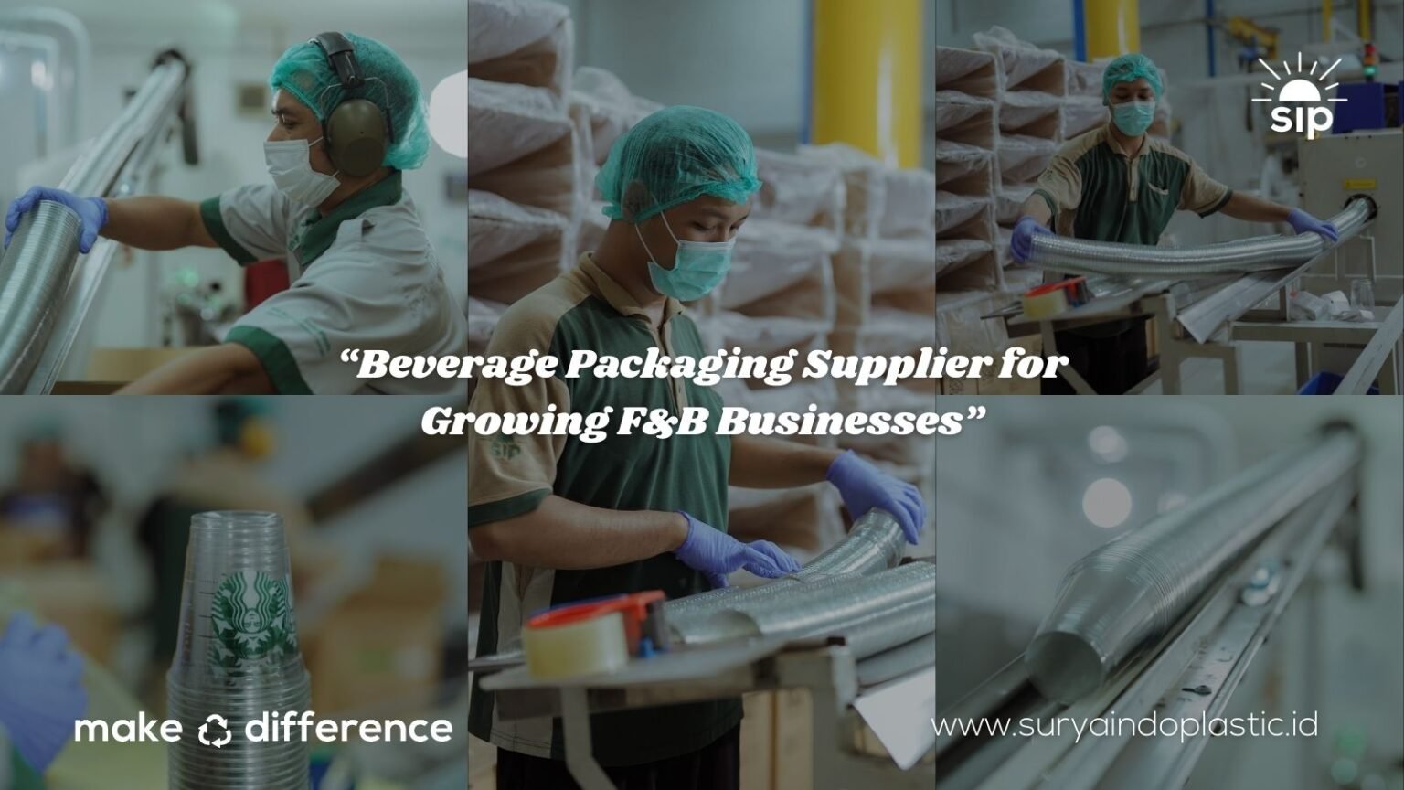 Beverage Packaging Supplier for Growing F&B Businesses - Surya Indo Plastic